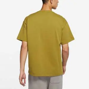 Nike Solo Swoosh Solid Color Sports Round Neck Short Sleeve Desert T-shirt - Default Color