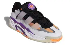 Adidas Niteball "white Active Purple - Black/white/purple