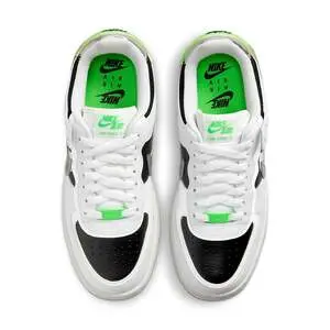 Nike Force 1 Shadow Sneakers - Black/white/silver