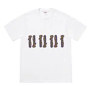Supreme Ss18 Gonz Logo Tee Logo Tee - White