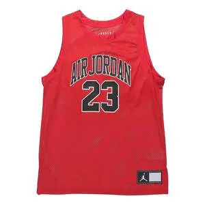 JORDAN Air Dna Distorted Flying Basketball Mesh Training Vest - Red