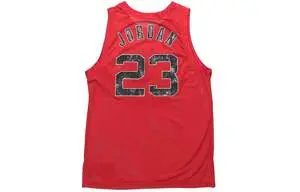 JORDAN Air Dna Distorted Flying Basketball Mesh Training Vest - Red