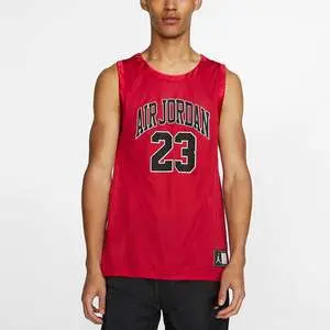 JORDAN Air Dna Distorted Flying Basketball Mesh Training Vest - Red
