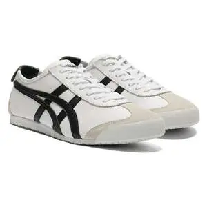 Onitsuka Tiger Mexico 66 Lace Up Sneakers - White/black