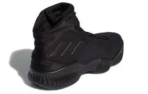 Adidas Pro Bounce 2018 High Top Sneakers - Black