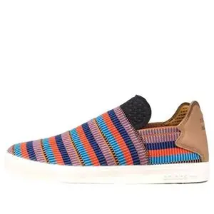 Adidas Pharrell X Elastic Slip On Sneakers - Black/eqtblue/red