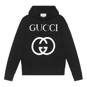 Gucci Interlocking G Hoodie - Black