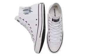 CONVERSE Chuck Taylor All Star Translucent Barcode High Top Sneakers - White
