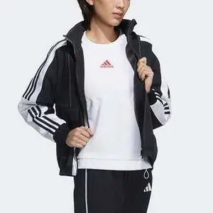 Adidas Colorblock Hooded Track Jacket