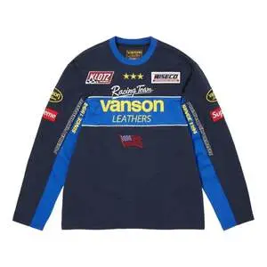 Supreme X Vanson Leathers Racing Team Long Sleeve T-shirt