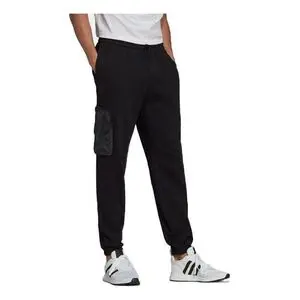 Adidas Originals Side Zipper Pocket Bundle Feet Sports Pants/trousers/joggers Black - Multi-color