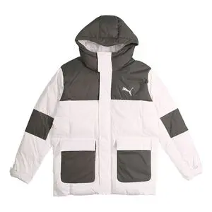 PUMA Protective Down Jacket - White/black