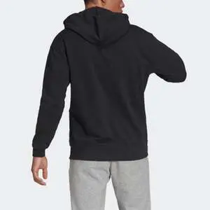Adidas Logo Small Label Solid Color Sports Hoodie