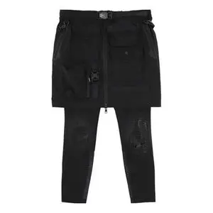 Nike Lab X Mmw 2-in-1 Skirt - Black