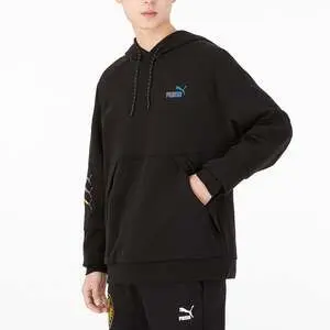 PUMA Logo Print Hoodie
