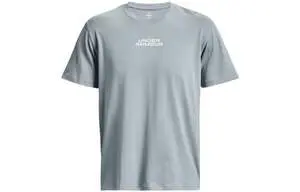 Under Armour Outline Heavyweight T-shirt 'grey Blue