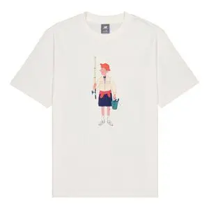 NEW BALANCE New Balance X Mr. Slowboy Graphic T-Shirt Ivory