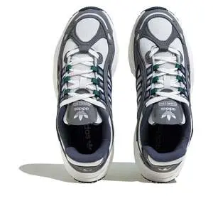Adidas Ozmillen Lace Up Sneakers - Grey/green