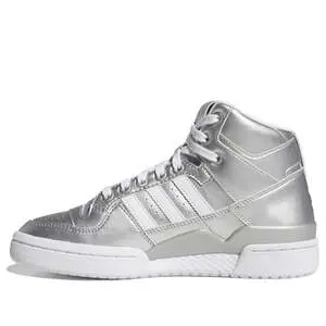 Adidas Originals Forum Mid Sneakers - Silver/white