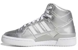 Adidas Originals Forum Mid Sneakers - Silver/white