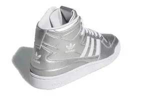 Adidas Originals Forum Mid Sneakers - Silver/white