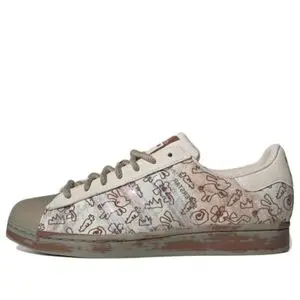 Adidas Melting Sadness X Superstar Allover Graphics Sneakers