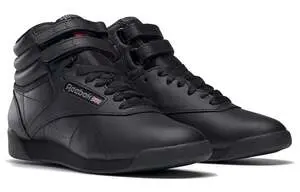 REEBOK Freestyle High Top Sneakers - Black