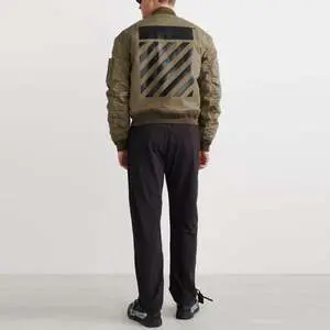 Off-White Straight-leg Casual Trousers