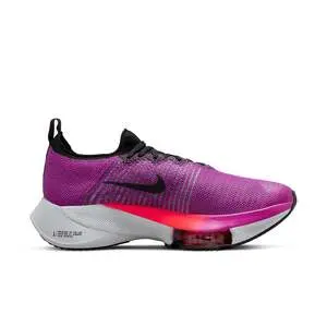 Nike Zoom Tempo Next% Flyknit Running Shoes - Hyper Violet/black/flash Crimson