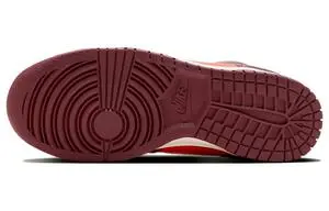 Nike Dunk High "be True To Her School - Red/orange/white