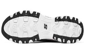 Sketchers D'lites Sneakers - Black/beige/white