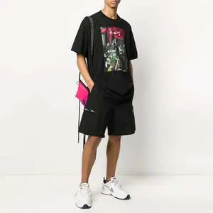 Off-White Caravaggio Painting Short Sleeve T-shirt - Black