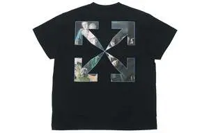 Off-White Caravaggio Painting Short Sleeve T-shirt - Black