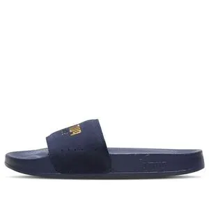 PUMA Leadcat Suede Slip-on Slides - Blue
