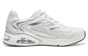 Sketchers Tres-air Vision Airy Athletic Shoes - White/silver