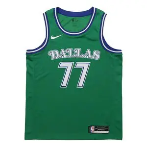 Nike Luka Doncic Dallas Mavericks 2021/22 Classic Edition Swingman Jersey #77 - Green