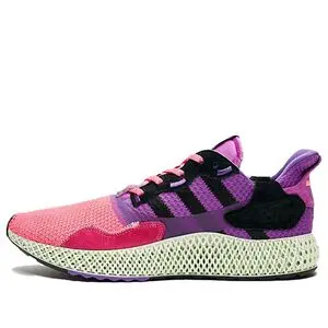 Adidas X Sneakersnstuff Zx 4000 4d 'sunset' Athletic Sneakers - Purple