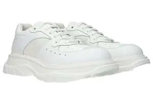 Alexander McQueen Tread Leather And Suede Trainers