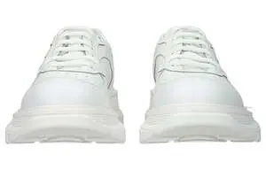 Alexander McQueen Tread Leather And Suede Trainers