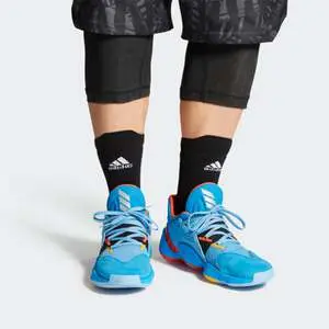 Adidas Harden Vol. 4 'su Casa Mi Casa Oklahoma City Thunder' Athletic Sneakers - Blue