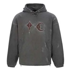 THUG CLUB Rock Hoodie - Grey