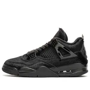 JORDAN Air 4 Retro X Olivia Kim 'no Cover' Sneakers - Black/black