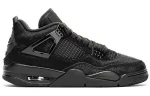 JORDAN Air 4 Retro X Olivia Kim 'no Cover' Sneakers - Black/black