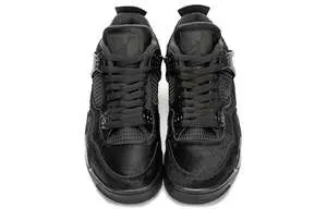 JORDAN Air 4 Retro X Olivia Kim 'no Cover' Sneakers - Black/black