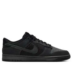 Nike Dunk Low Retro Premium 'black Corduroy' Sneakers