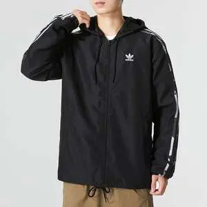 Adidas Originals Camouflage Striped Windbreaker Jacket