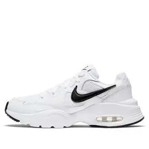 Nike Max Fusion Lace-up Sneakers - White/black