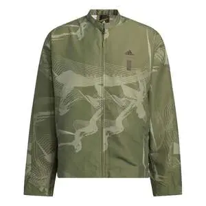 Adidas Ss22 Logo Printing Zipper Jacket - Multi-color