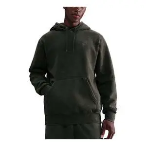 Nike Club Washed Fleece Hoodie - Sequoia