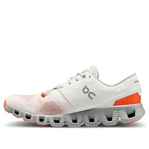 On Cloud X 3 Sneakers - Ivory/alloy